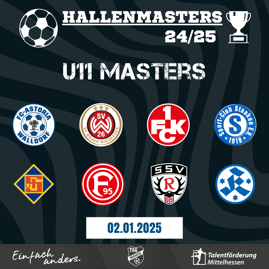 Hallenmasters 24-25 auf Kunstrasen
